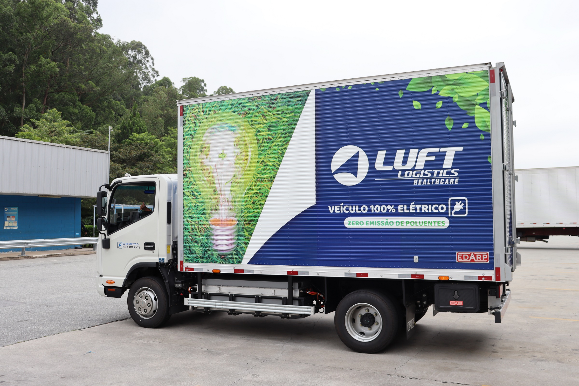 Luft Logistics inicia operações com caminhão 100% elétrico – Canal ...